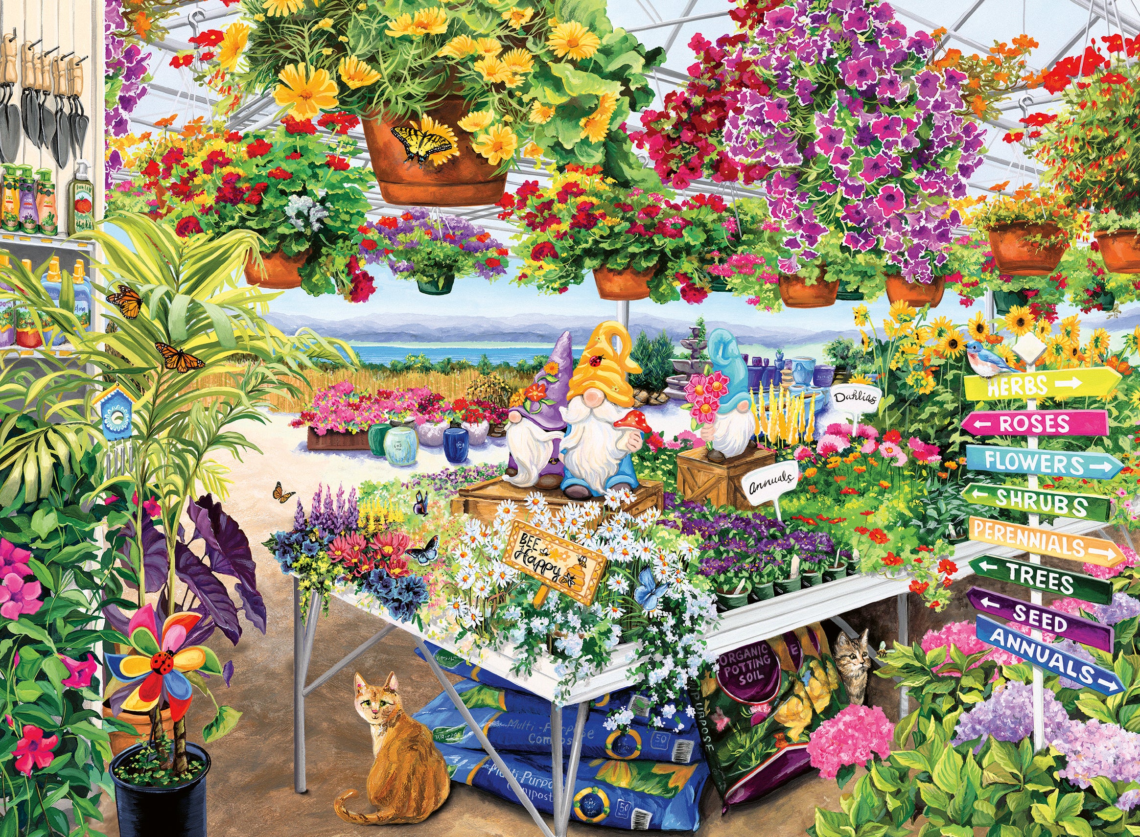 Glorious Garden Centre 500 Piece Jigsaw Puzzle – All Jigsaw Puzzles