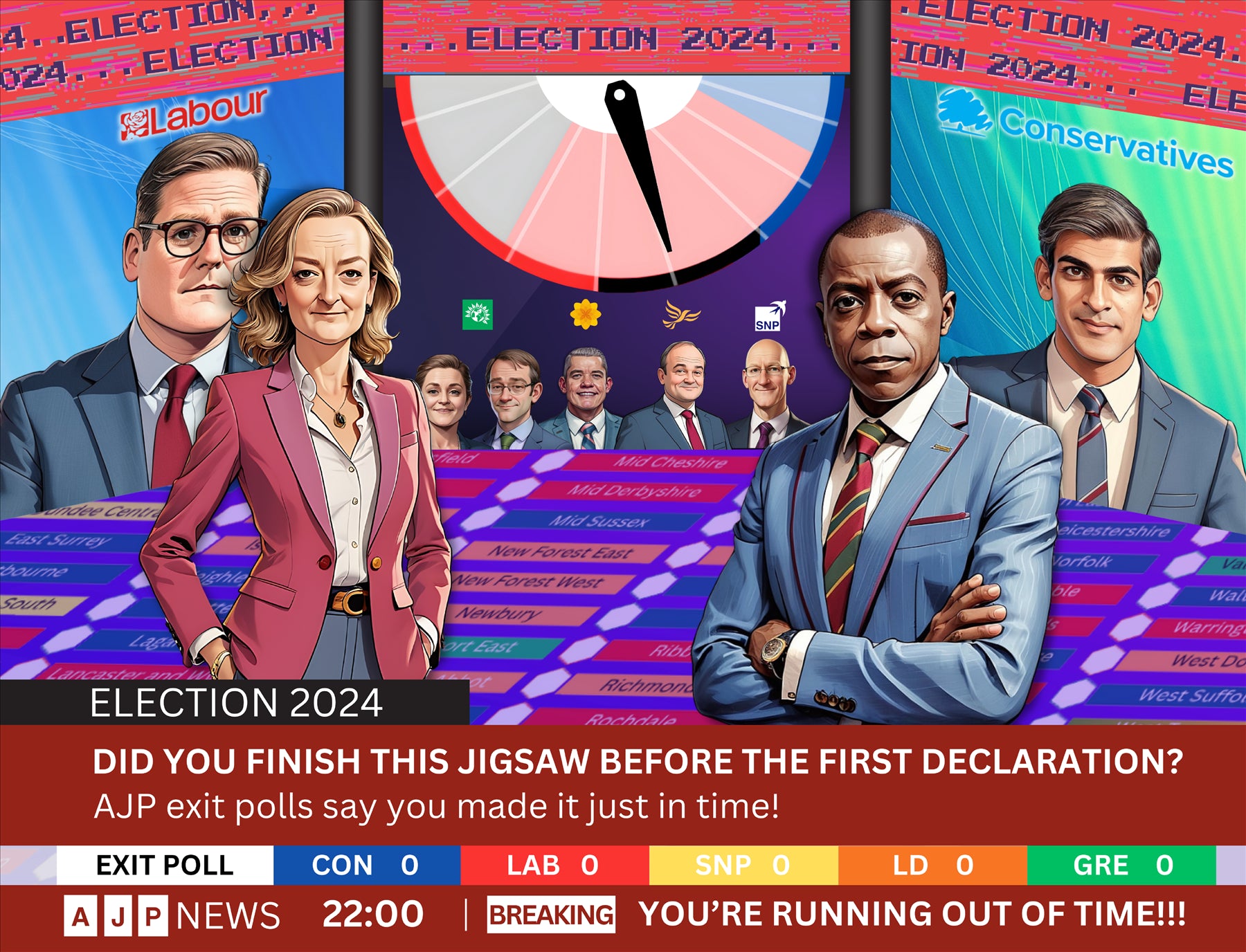 Election Night 2024 200XL Piece Jigsaw Puzzle – All Jigsaw Puzzles