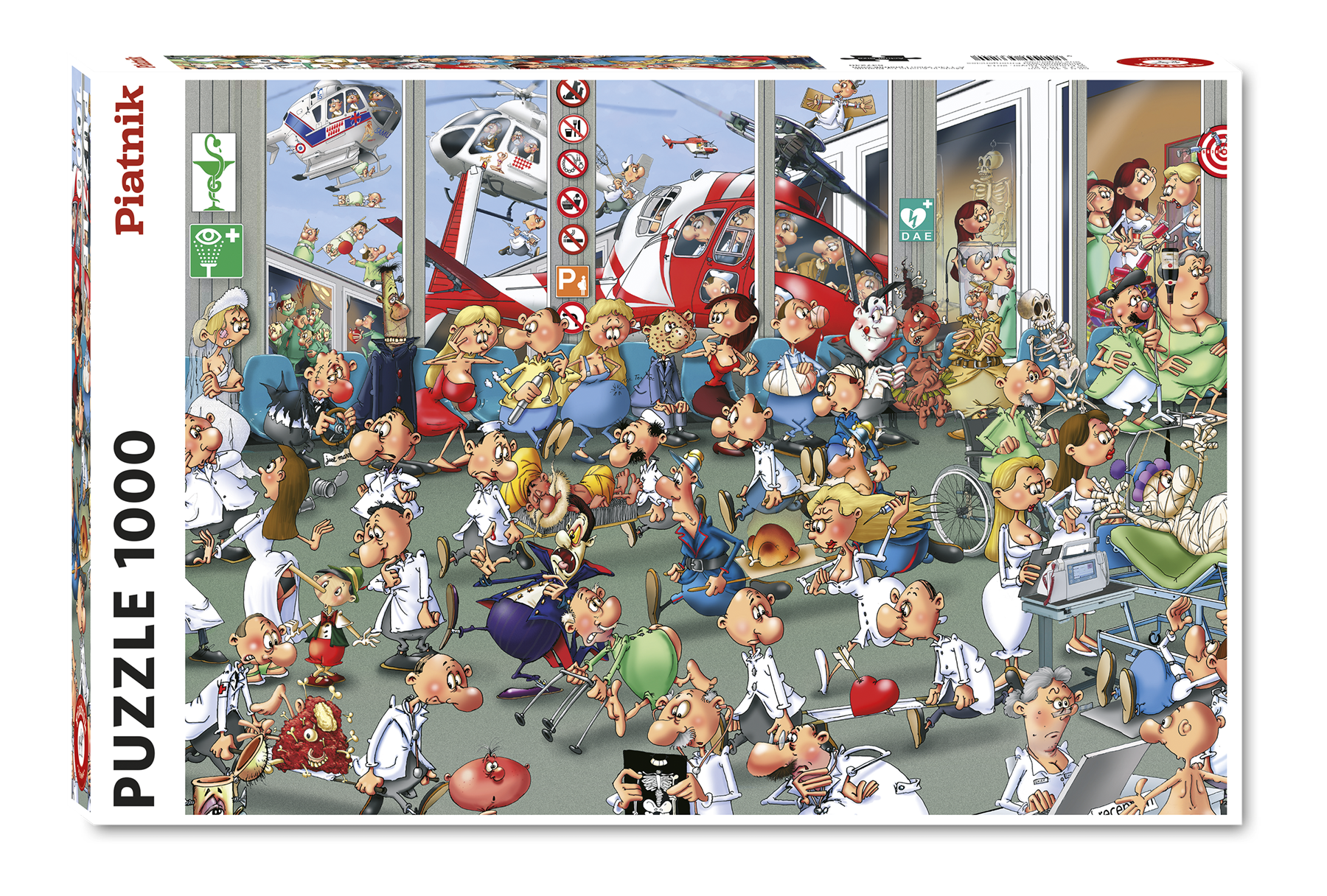 Ruyer - Accidents & Emergencies 1000 Piece Jigsaw Puzzle – All Jigsaw ...