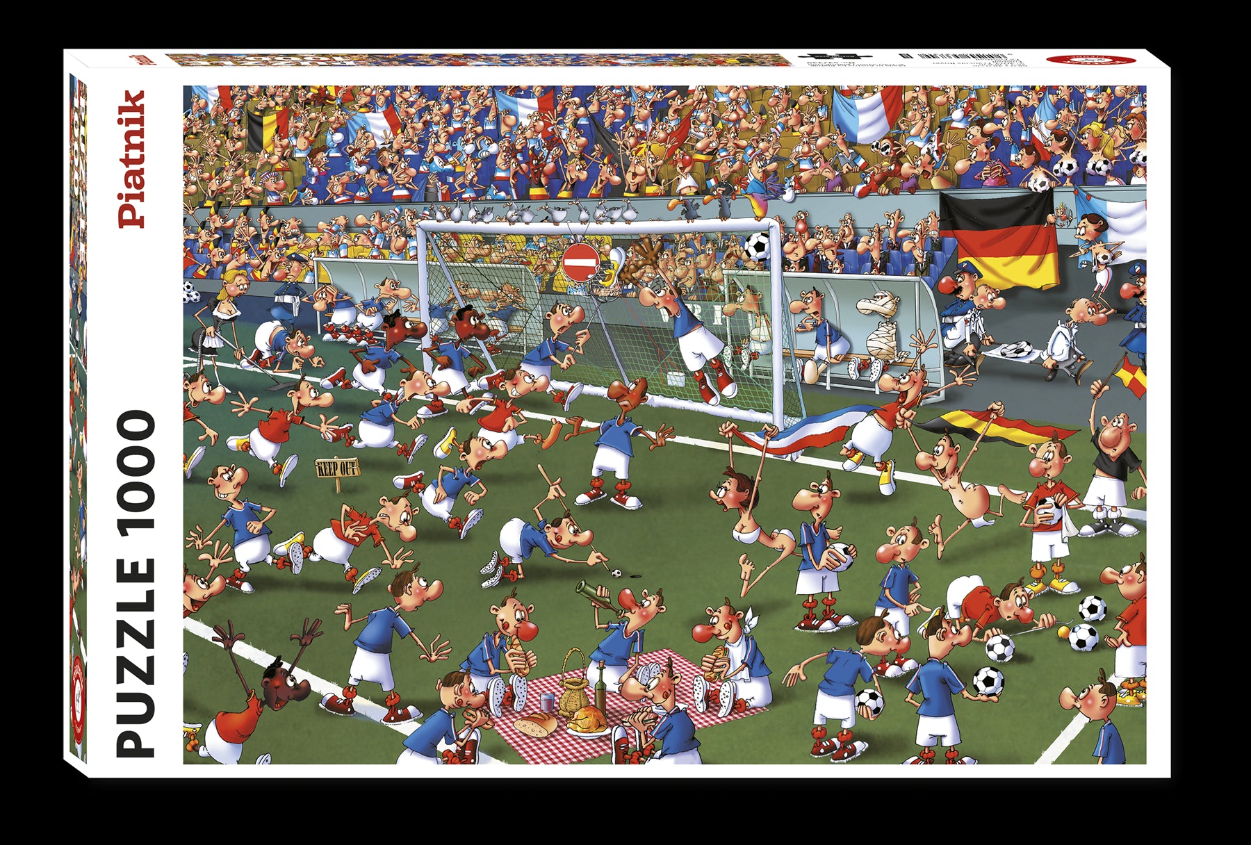 Ruyer - Football 1000 Piece Jigsaw Puzzle – All Jigsaw Puzzles