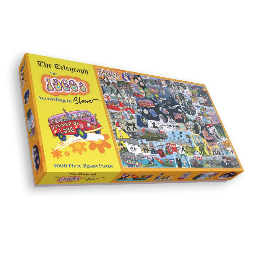The Telegraph 1960s According to Blower 1000 or 300 Piece Jigsaw Puzzl ...