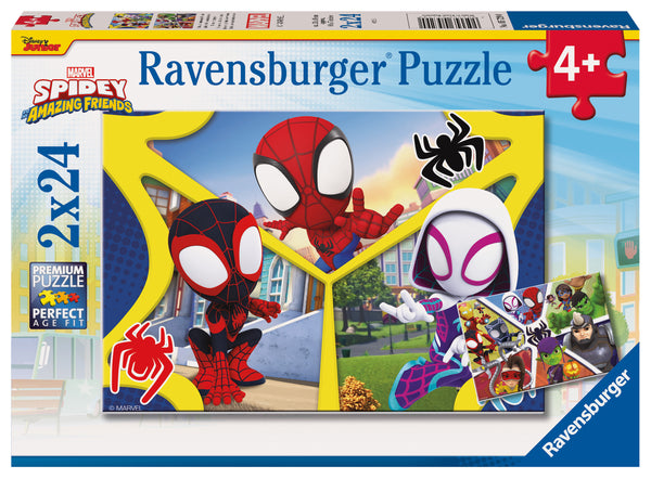 Spidey & His Amazing Friends 2x24 Piece Jigsaw Puzzle – All Jigsaw Puzzles