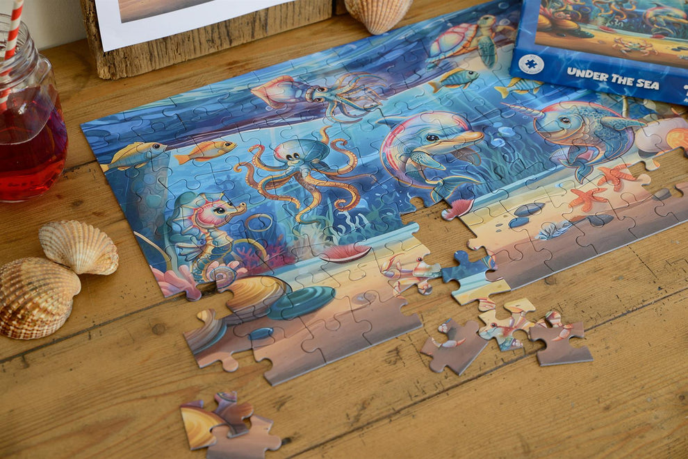 Under the Sea 100 Piece Jigsaw Puzzle – All Jigsaw Puzzles