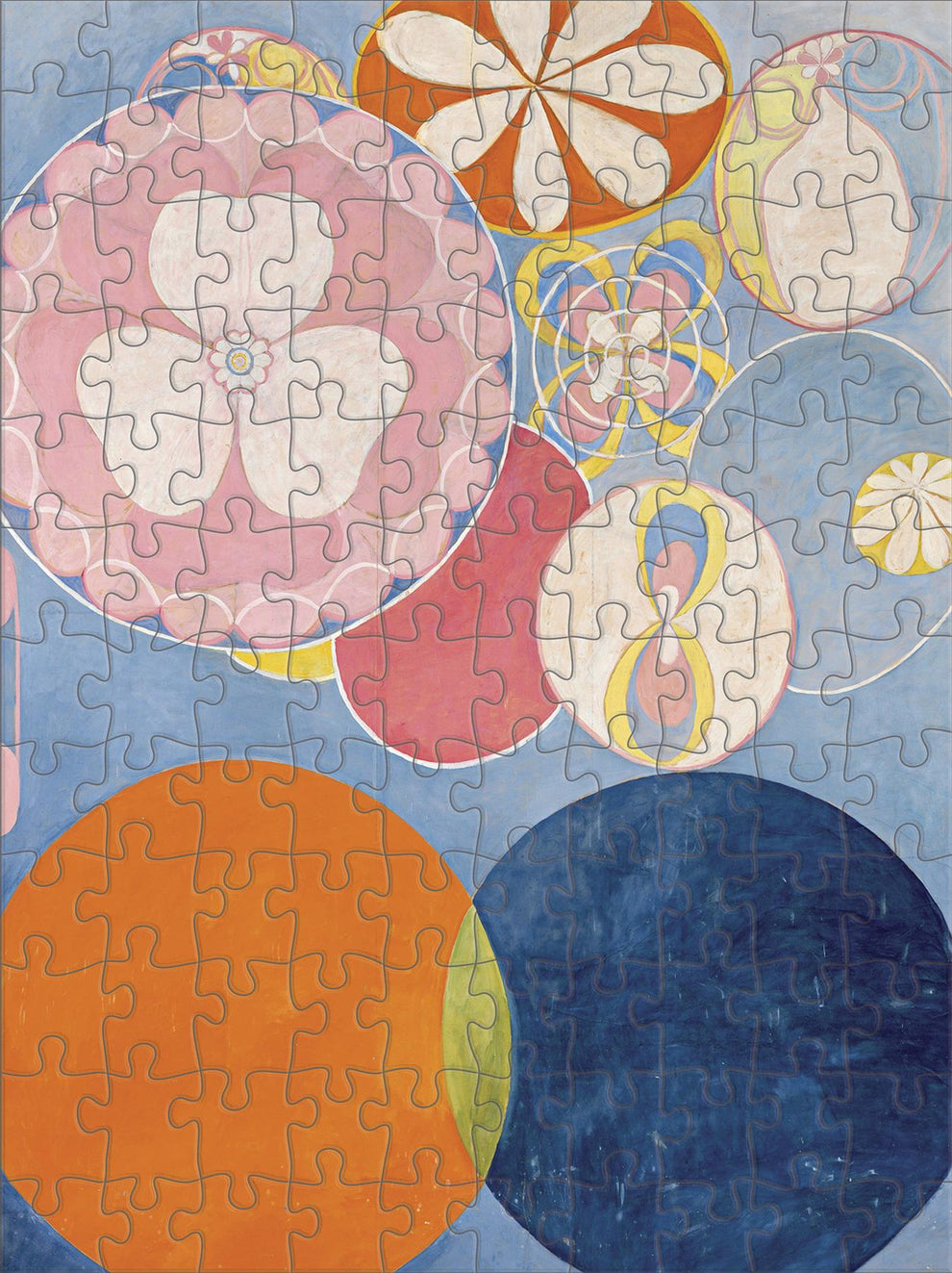 Hilma af Klint 120-Piece Double-Sided Jigsaw Puzzle Set – All Jigsaw ...