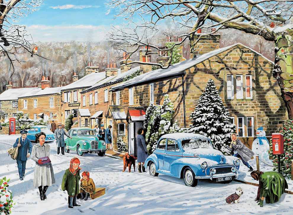 Happy Days No.9 Village Life 4 x 500 Piece Jigsaw Puzzle – All Jigsaw ...