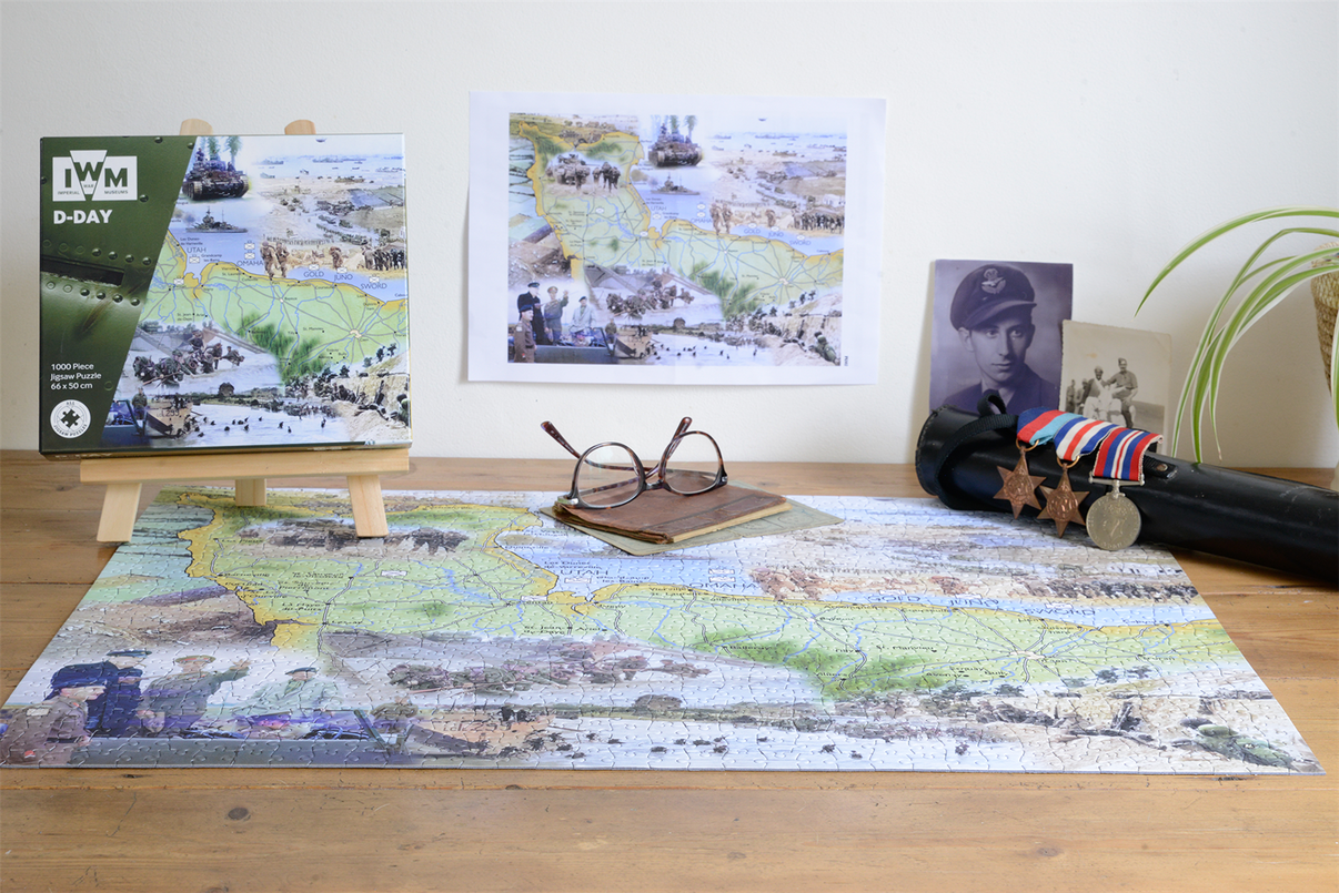 Imperial War Museums D-Day 1000 Piece Jigsaw Puzzle – All Jigsaw Puzzles