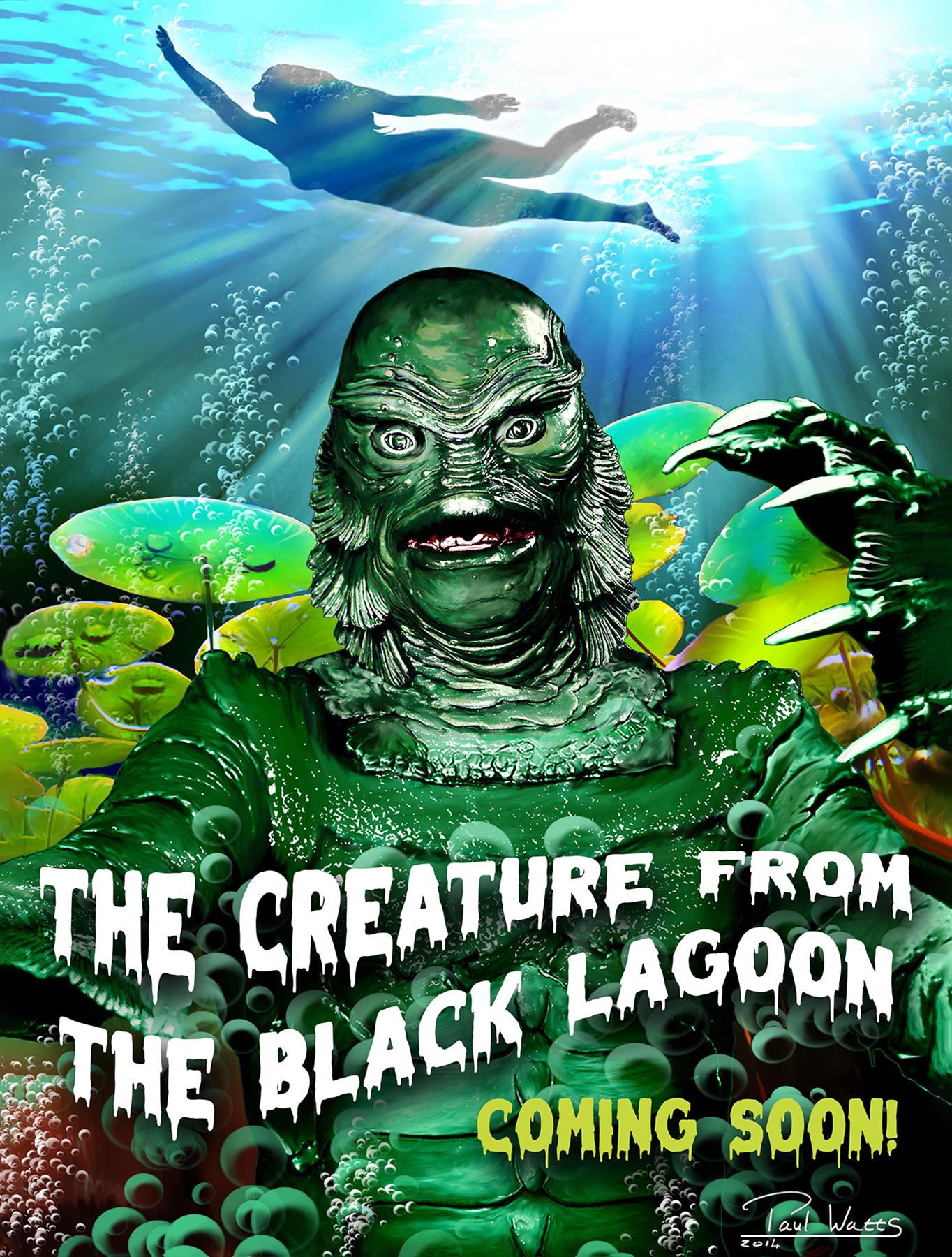 Creature from the Black Lagoon 1000 Piece Jigsaw Puzzle – All Jigsaw ...