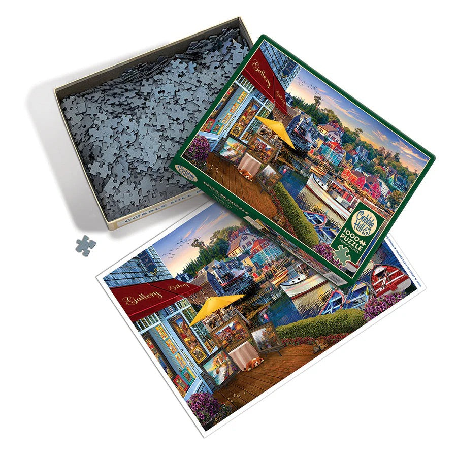 Harbor Gallery 1000 Piece Jigsaw Puzzle – All Jigsaw Puzzles