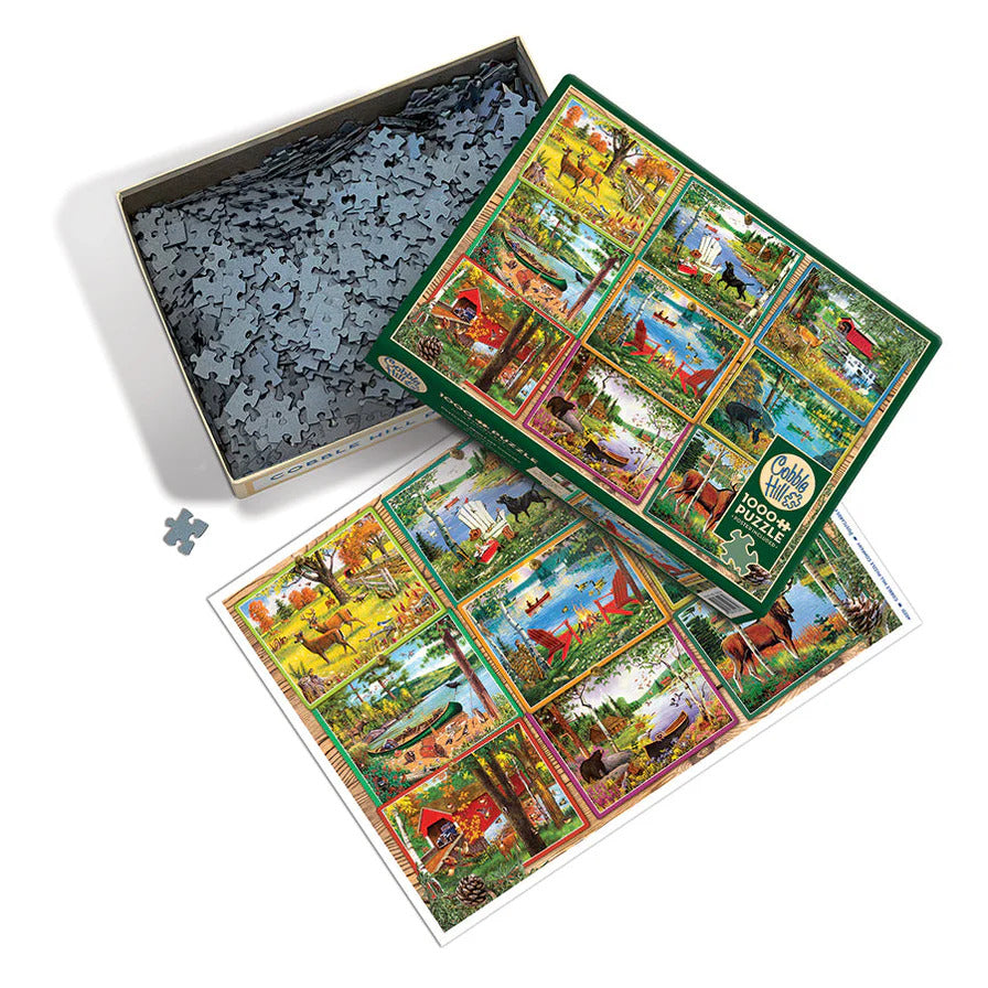 Postcards from Lake Country 1000 Piece Jigsaw Puzzle – All Jigsaw Puzzles