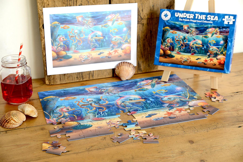Under the Sea 100 Piece Jigsaw Puzzle – All Jigsaw Puzzles