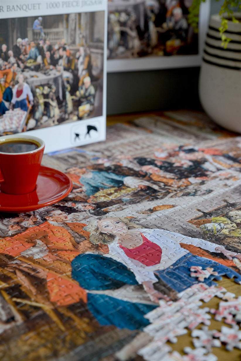 Cold War Steve Oyster Banquet 1000 Piece Jigsaw Puzzle – All Jigsaw Puzzles