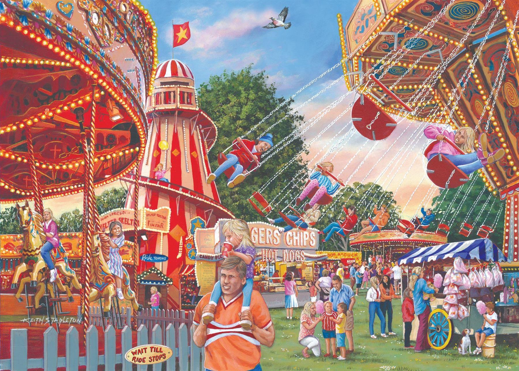No. 27 - Fun at the Fair 1000 Piece Puzzle – All Jigsaw Puzzles