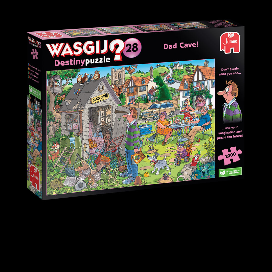 Wasgij Destiny 28 Dad Cave 1000 Piece Jigsaw Puzzle – All Jigsaw Puzzles