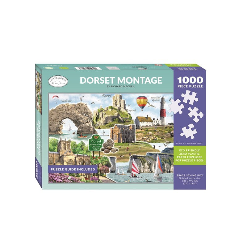 Dorset Montage - 1000 Piece Jigsaw Puzzle – All Jigsaw Puzzles