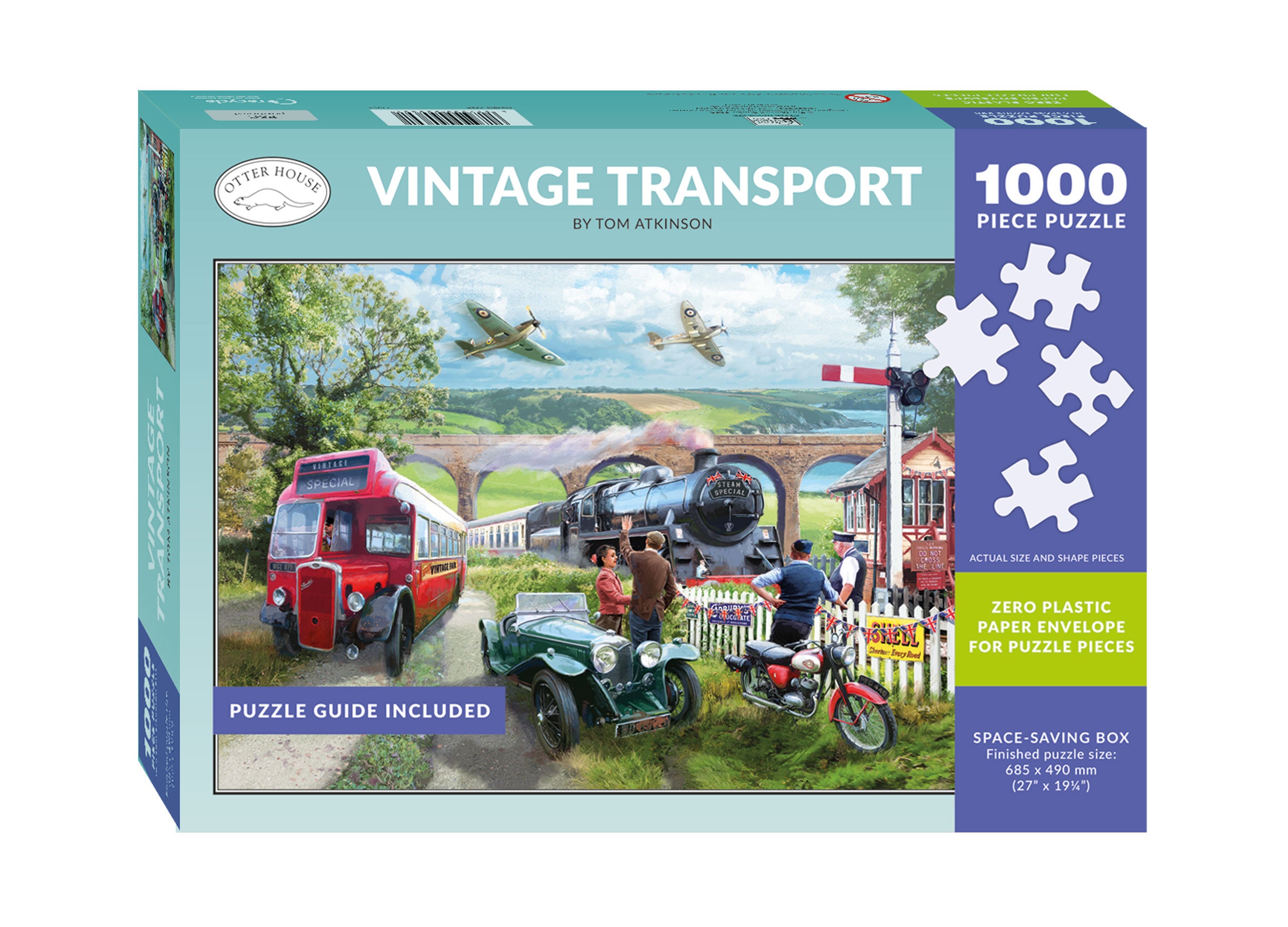 Vintage Transport 1000 Piece Jigsaw Puzzle – All Jigsaw Puzzles