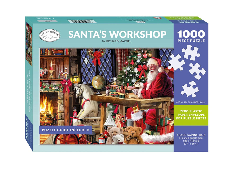 Santa's Workshop - 1000 Piece Jigsaw Puzzle – All Jigsaw Puzzles