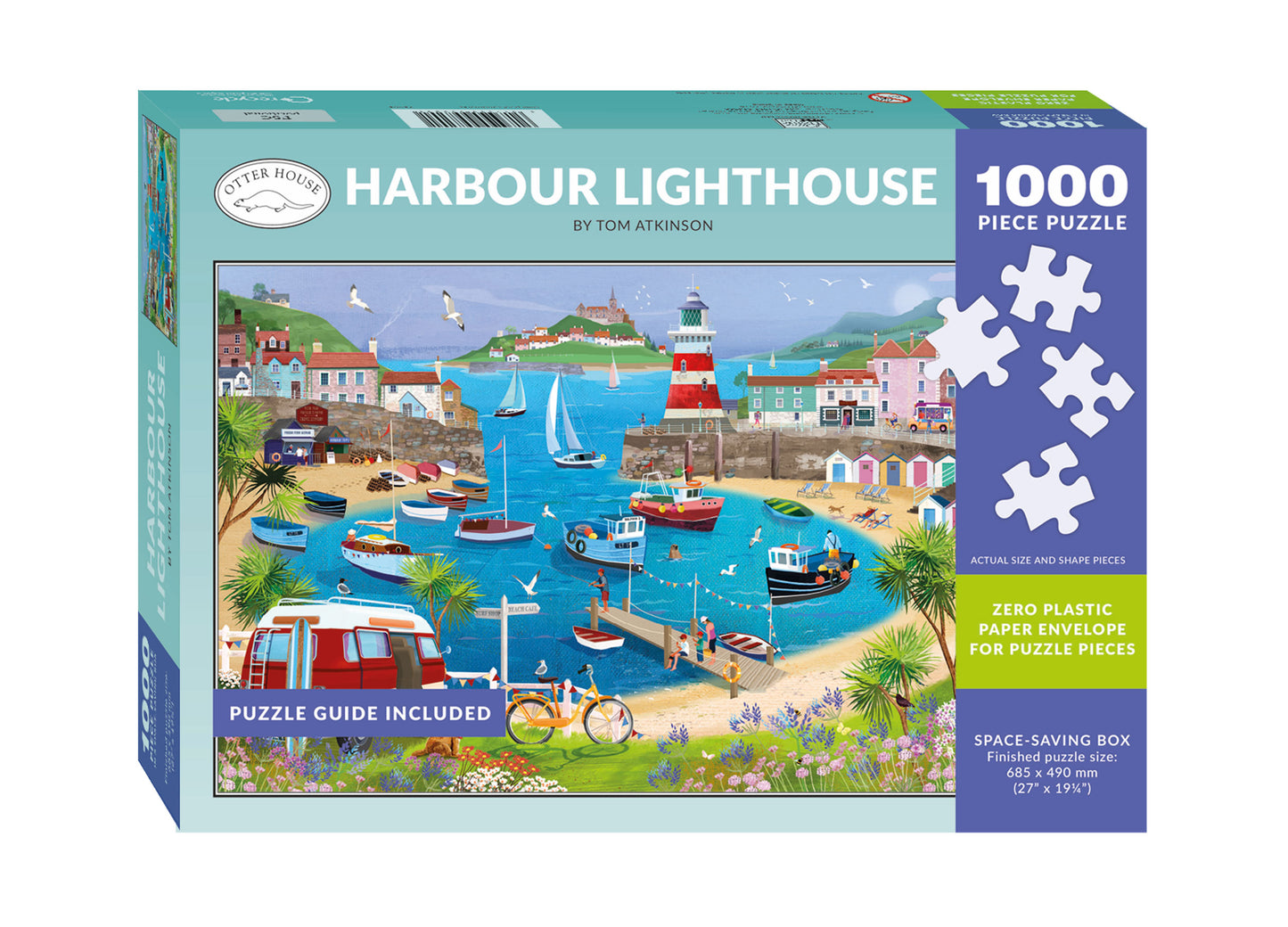 Harbour Lighthouse 1000 Piece Jigsaw Puzzle – All Jigsaw Puzzles