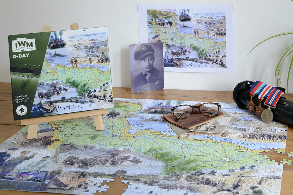 Imperial War Museums D-Day 1000 Piece Jigsaw Puzzle – All Jigsaw Puzzles