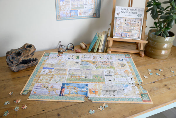Tim Bulmer - Natural History Museum 1000 Piece Jigsaw – All Jigsaw Puzzles