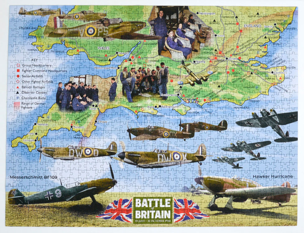 Imperial War Museums Battle of Britain 85th Anniversary 1000 Piece Jig ...