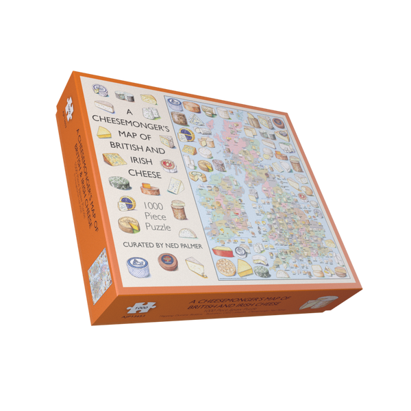 A Cheesemonger's Map of British & Irish Cheese 1000 Piece Jigsaw Puzzl ...
