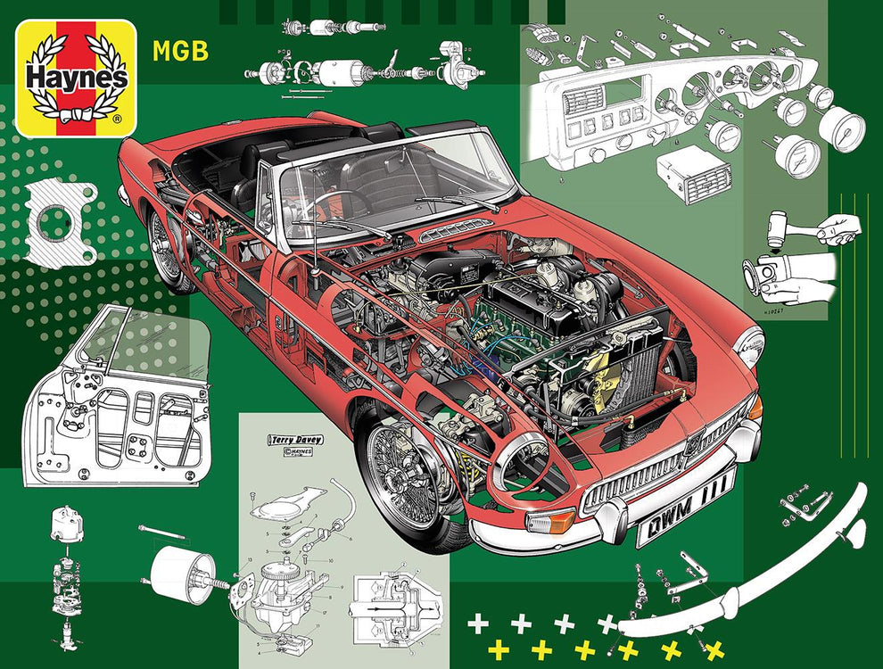 Haynes MGB 1000 Piece Jigsaw Puzzle – All Jigsaw Puzzles