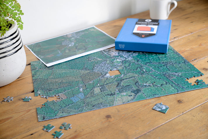Hometown Personalised UK Map Jigsaw Puzzle – All Jigsaw Puzzles