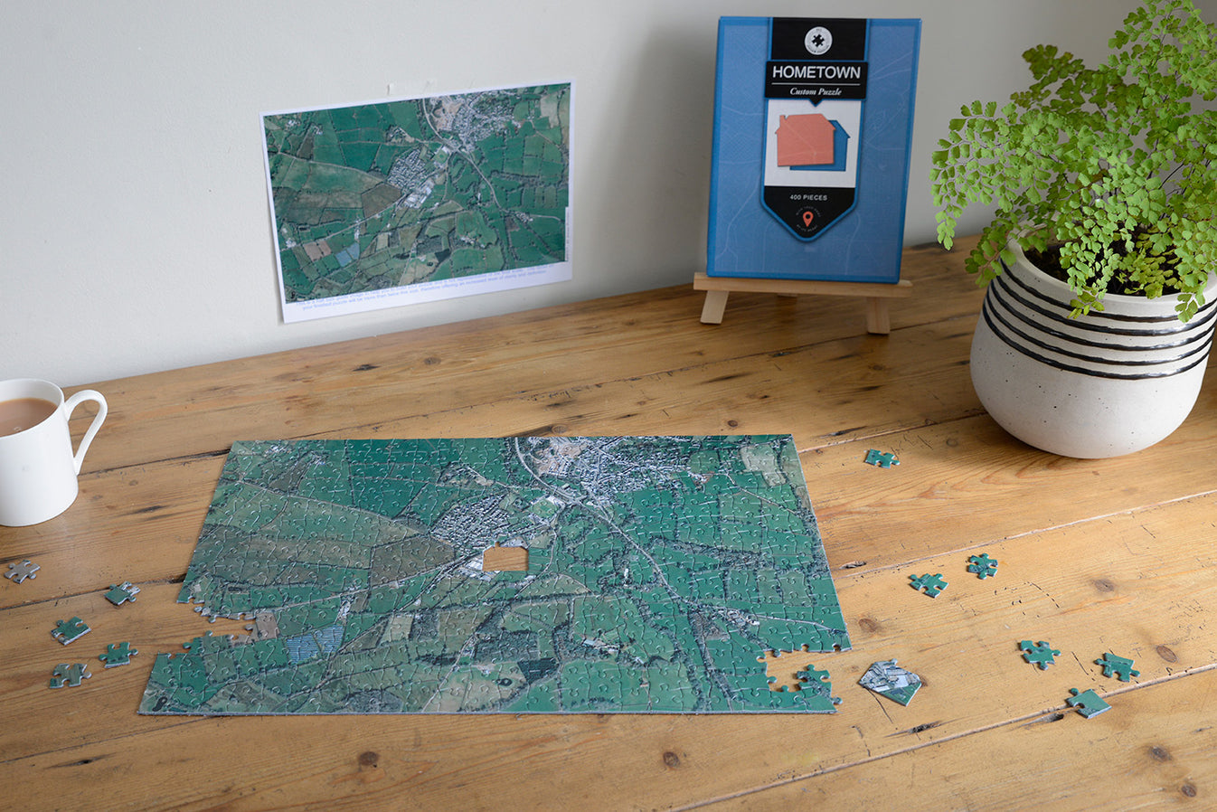 Hometown Personalised UK Map Jigsaw Puzzle – All Jigsaw Puzzles