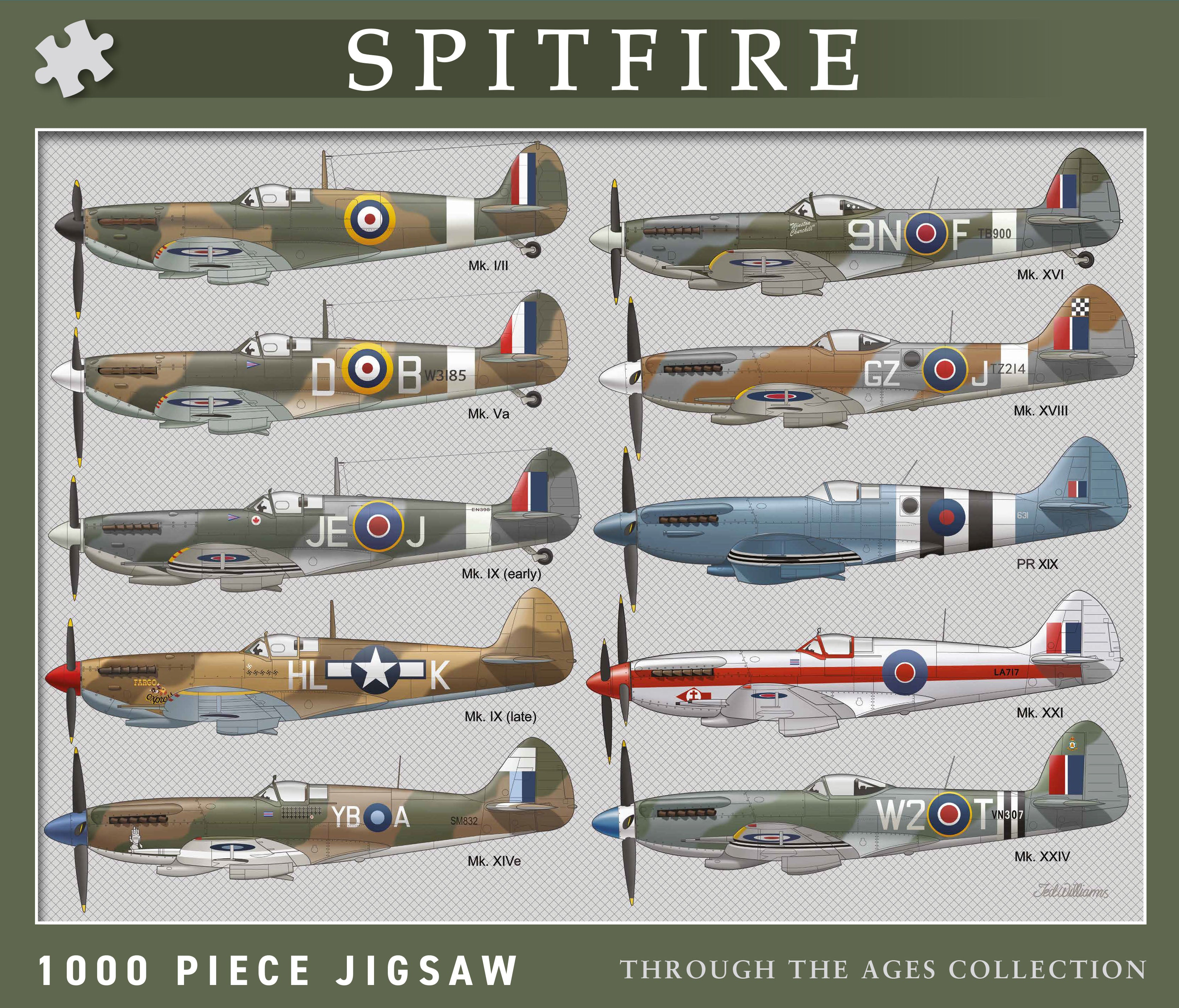 Spitfire 1000 Piece Jigsaw Puzzle – All Jigsaw Puzzles