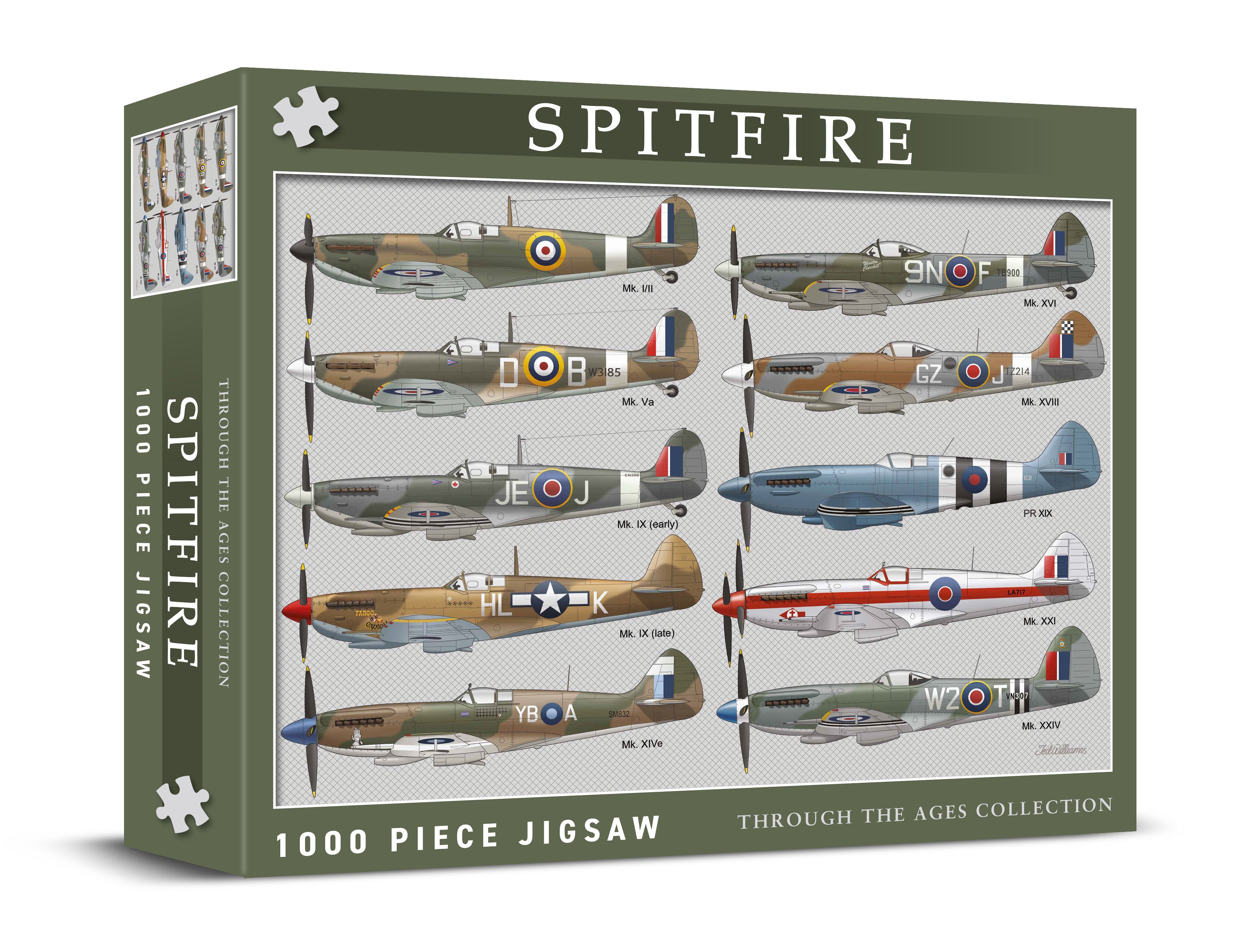 Spitfire 1000 Piece Jigsaw Puzzle – All Jigsaw Puzzles