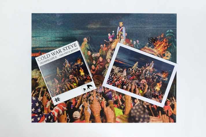 Cold War Steve Trumpscape II 1000 Piece Jigsaw Puzzle – All Jigsaw Puzzles