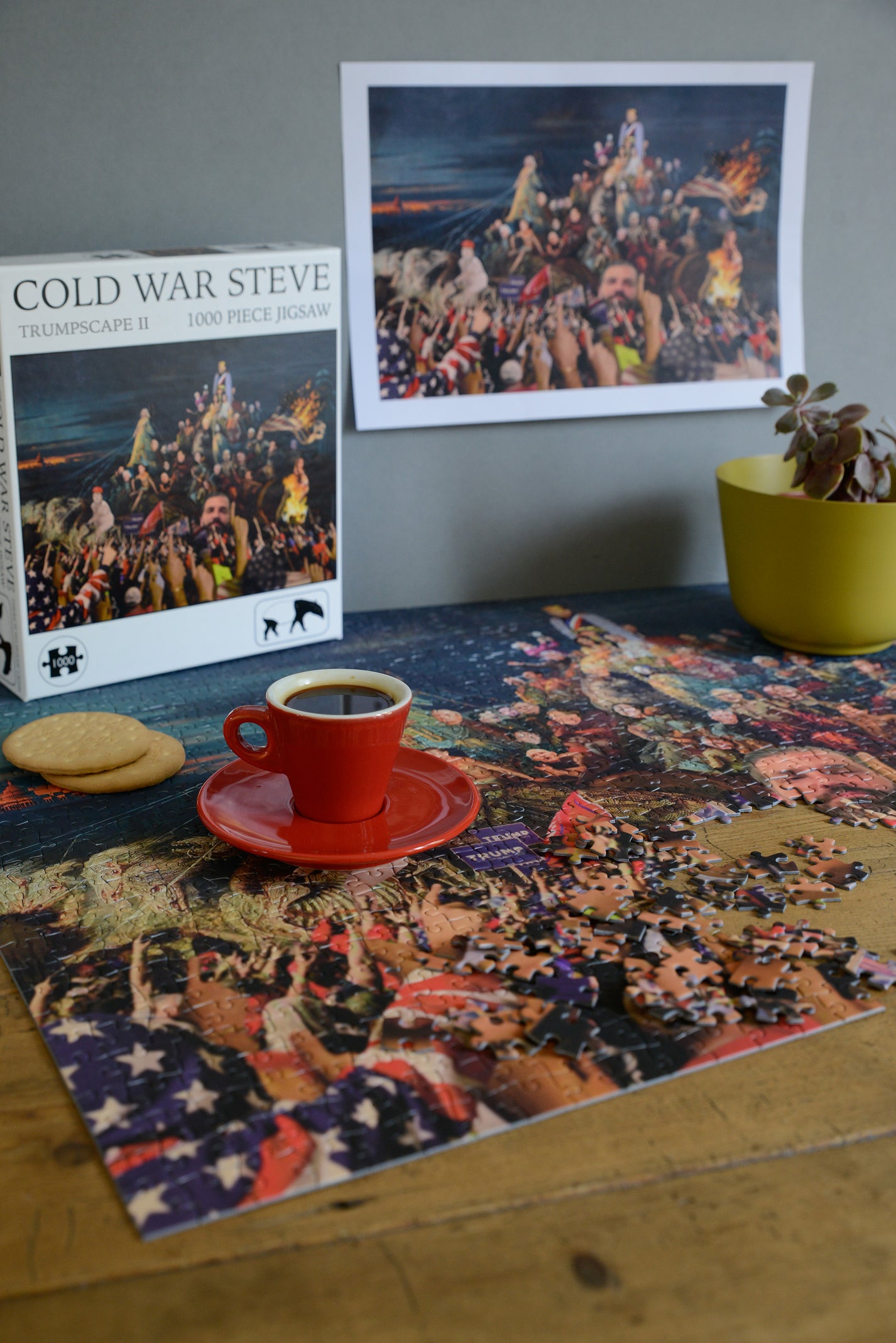Cold War Steve Trumpscape II 1000 Piece Jigsaw Puzzle – All Jigsaw Puzzles
