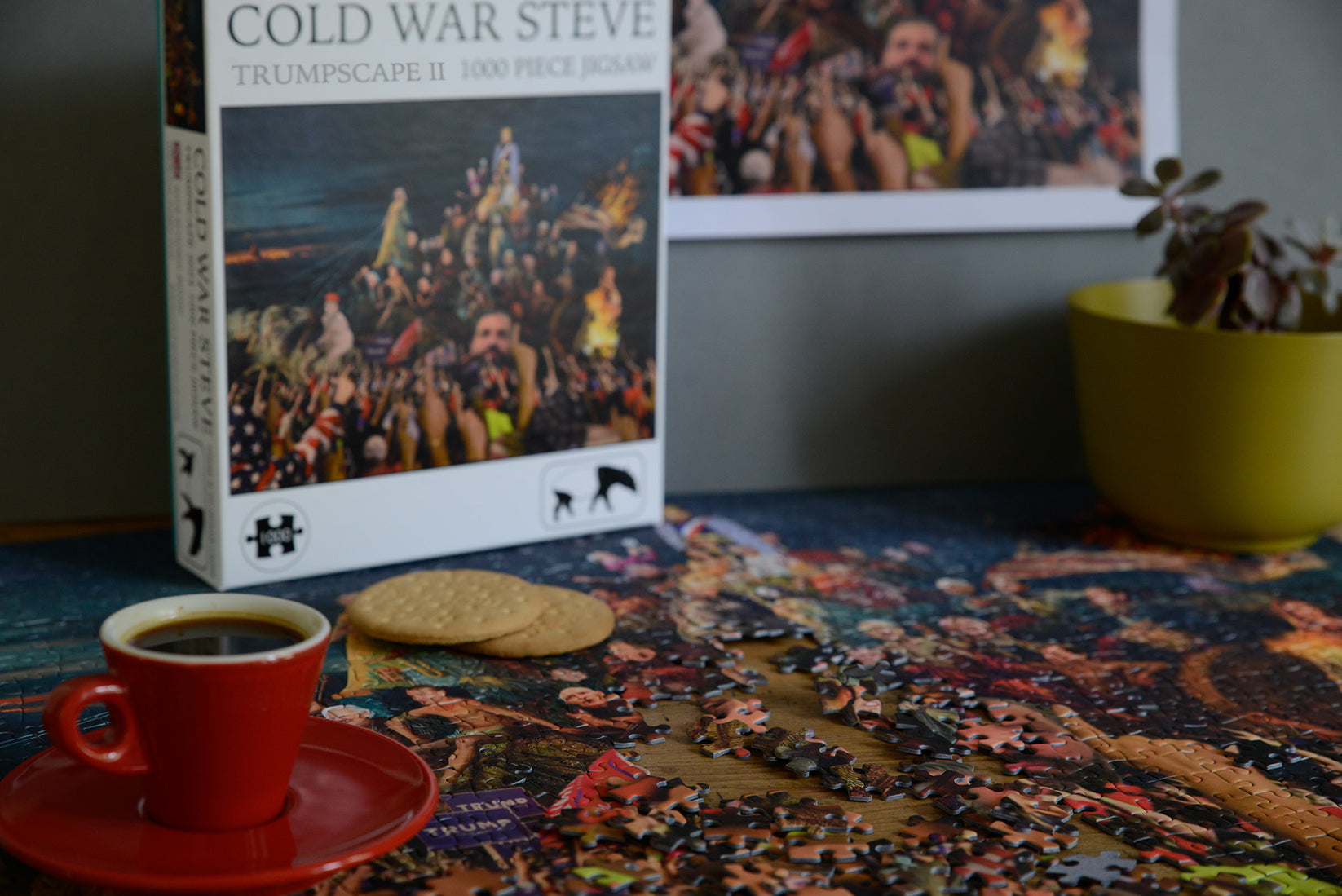 Cold War Steve Trumpscape II 1000 Piece Jigsaw Puzzle – All Jigsaw Puzzles