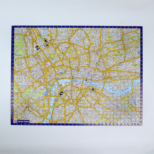 A-Z Map of London 1000 Piece Jigsaw – All Jigsaw Puzzles