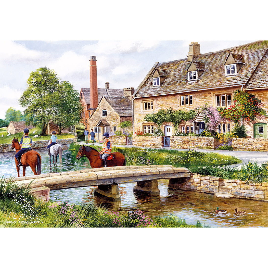 Terry's Waterways 4 x 500 Piece Jigsaw Puzzle – All Jigsaw Puzzles