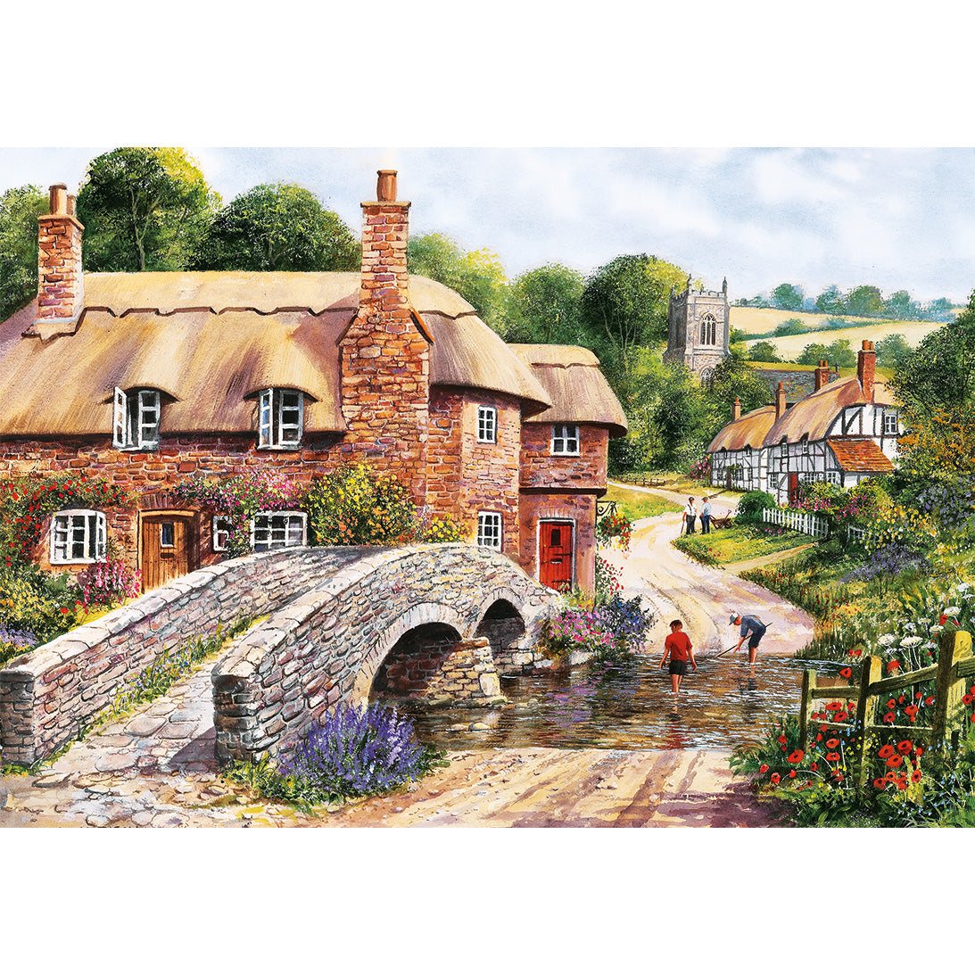 Terry's Waterways 4 x 500 Piece Jigsaw Puzzle – All Jigsaw Puzzles