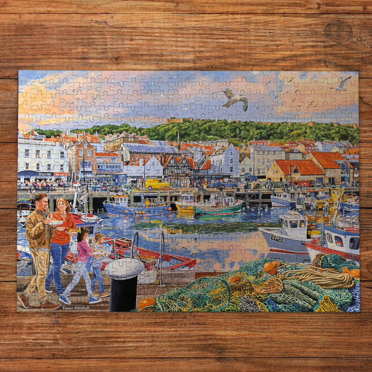 Beside the Seaside 4x500 Piece Jigsaw Puzzle – All Jigsaw Puzzles
