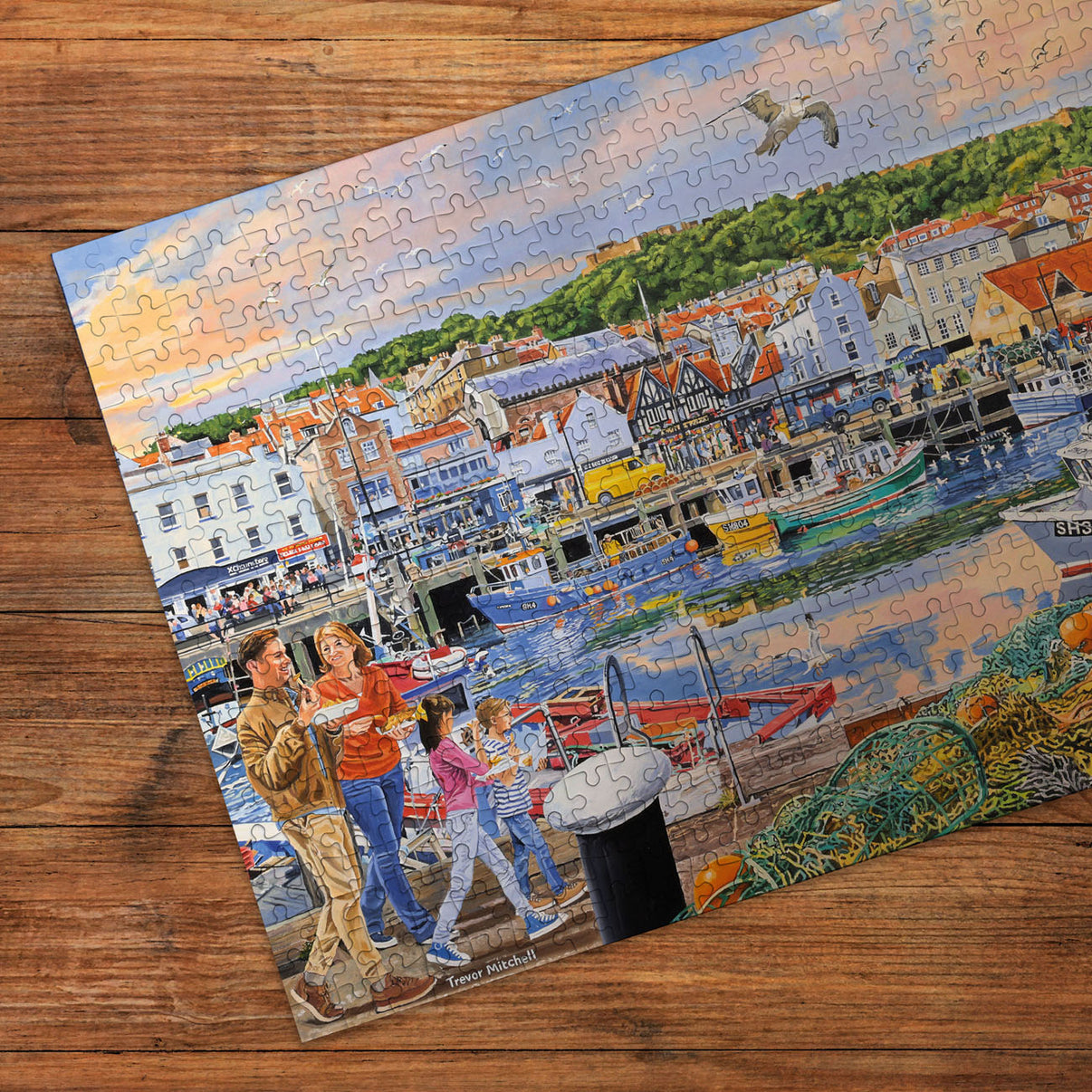Beside the Seaside 4x500 Piece Jigsaw Puzzle – All Jigsaw Puzzles