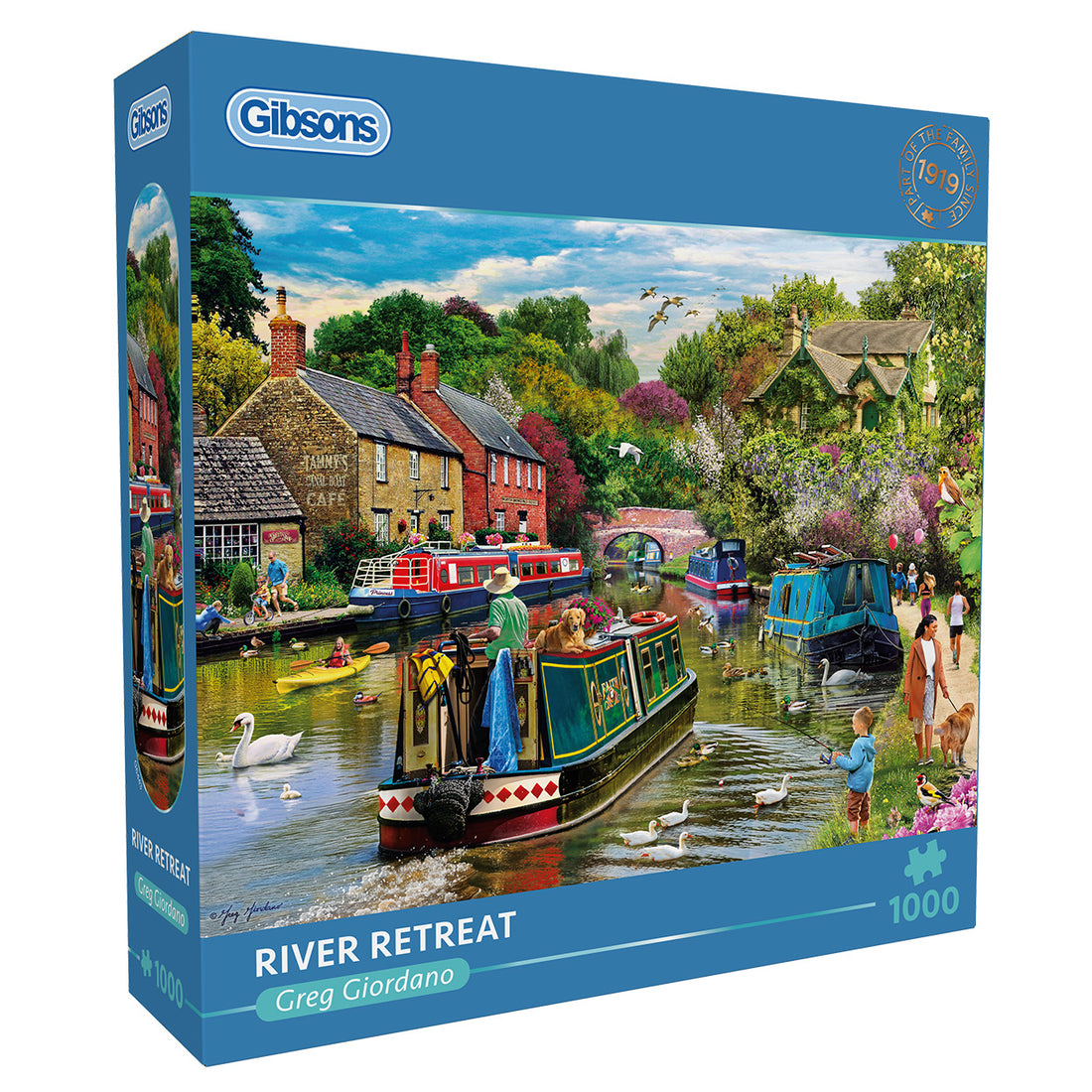 River Retreat 1000 Piece Jigsaw Puzzle – All Jigsaw Puzzles