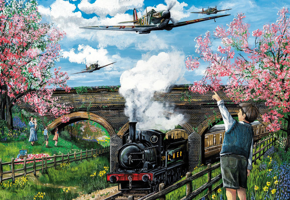 Spitfire Surprise 1000 Piece Jigsaw Puzzle – All Jigsaw Puzzles