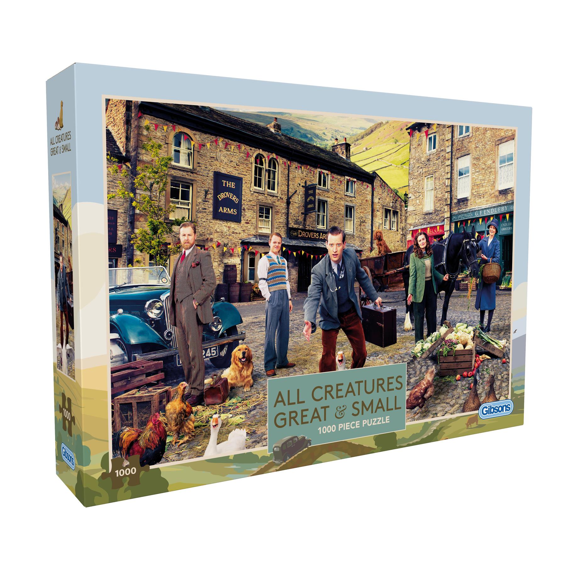 All Creatures Great & Small 1000 Piece Jigsaw Puzzle – All Jigsaw Puzzles