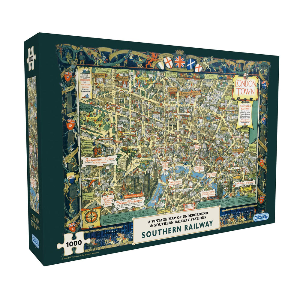 London Town by Southern Railway 1000 Piece Jigsaw Puzzle – All Jigsaw ...