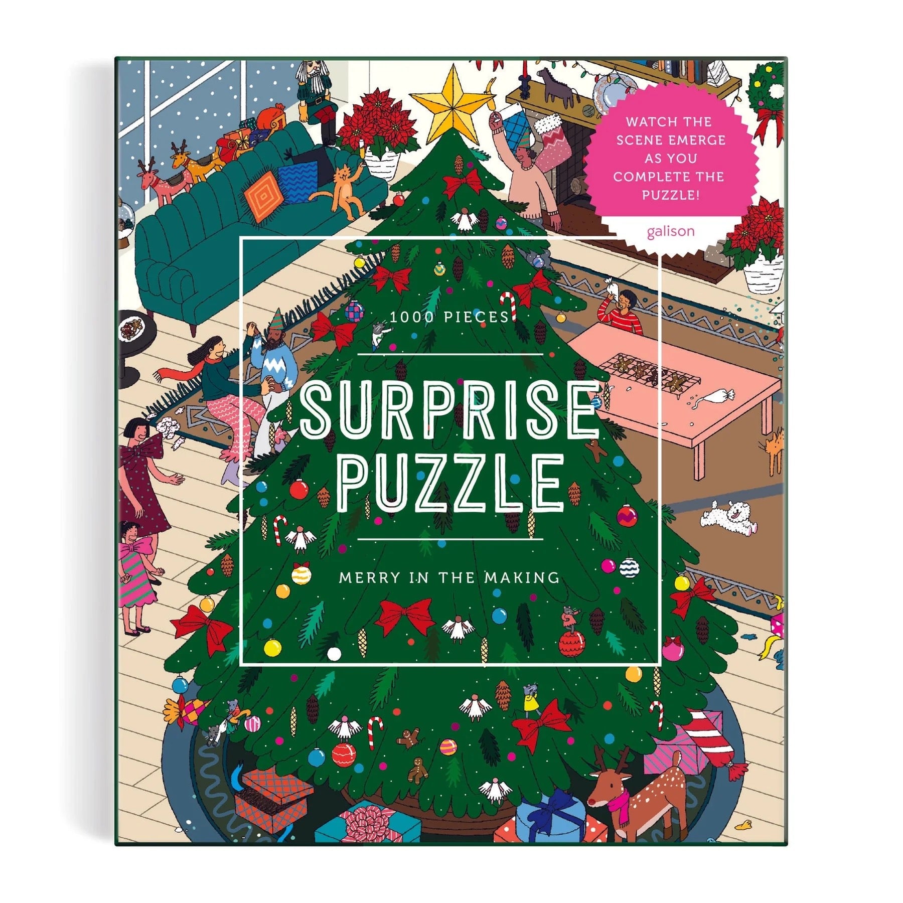Merry In the Making 1000 Piece Surprise Jigsaw Puzzle – All Jigsaw Puzzles