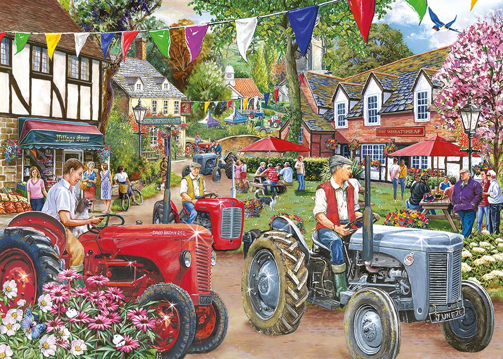 Farmer's Friends 4 x 250 Jigsaw Puzzle – All Jigsaw Puzzles