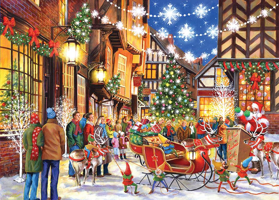 No. 20 Santa Switch On 1000 Piece Jigsaw Puzzle – All Jigsaw Puzzles