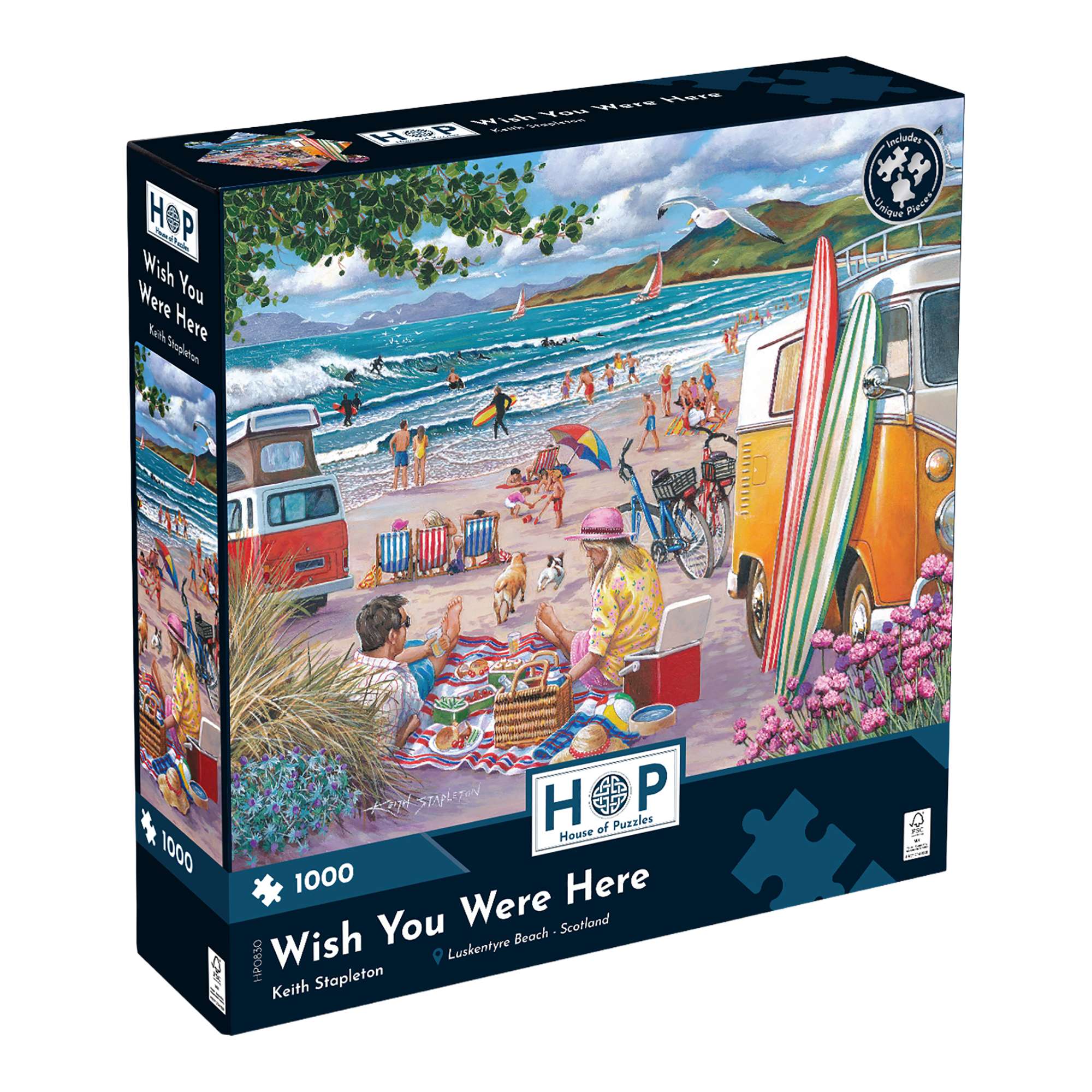 Wish You Were Here 1000 Piece Jigsaw Puzzle – All Jigsaw Puzzles