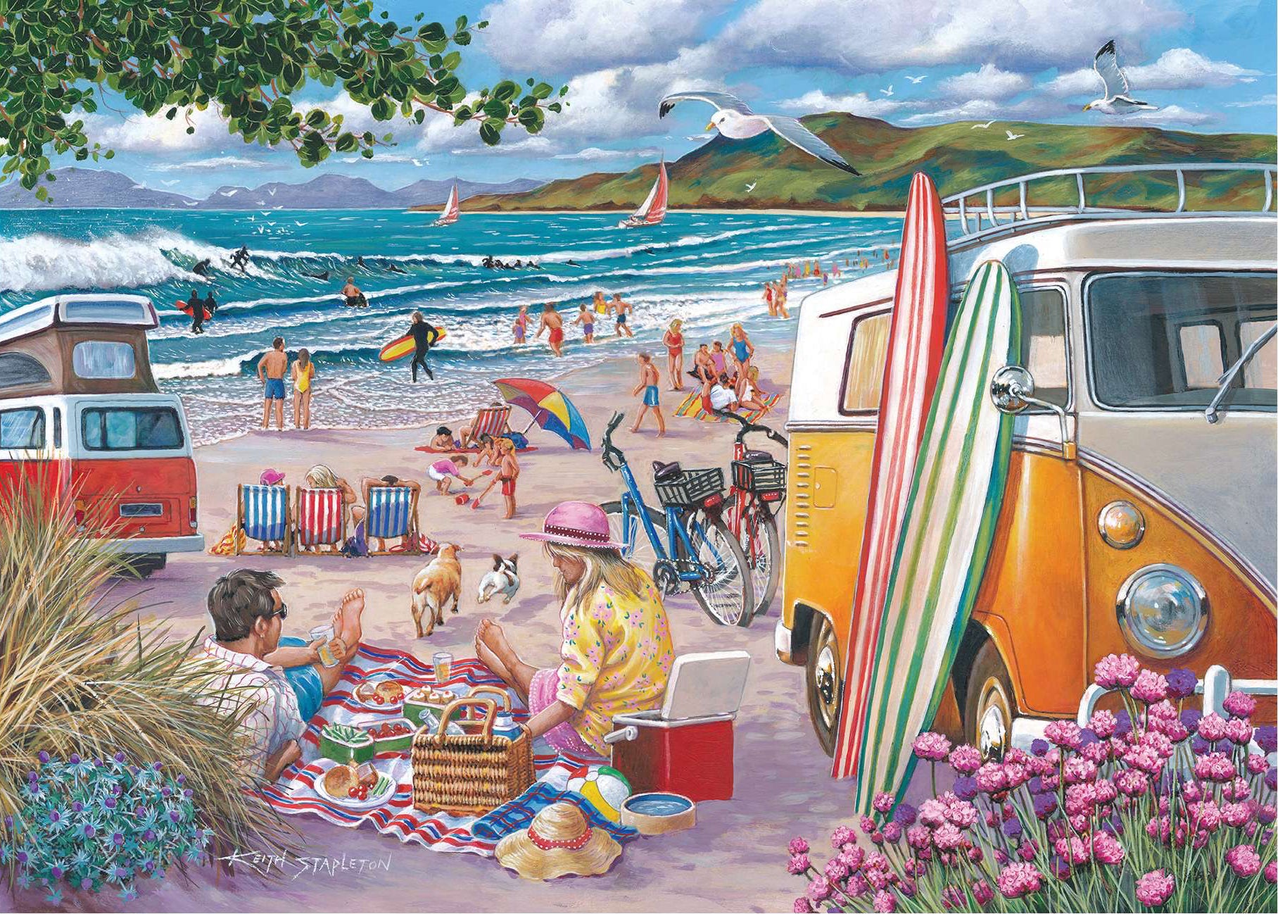 Wish You Were Here 1000 Piece Jigsaw Puzzle – All Jigsaw Puzzles