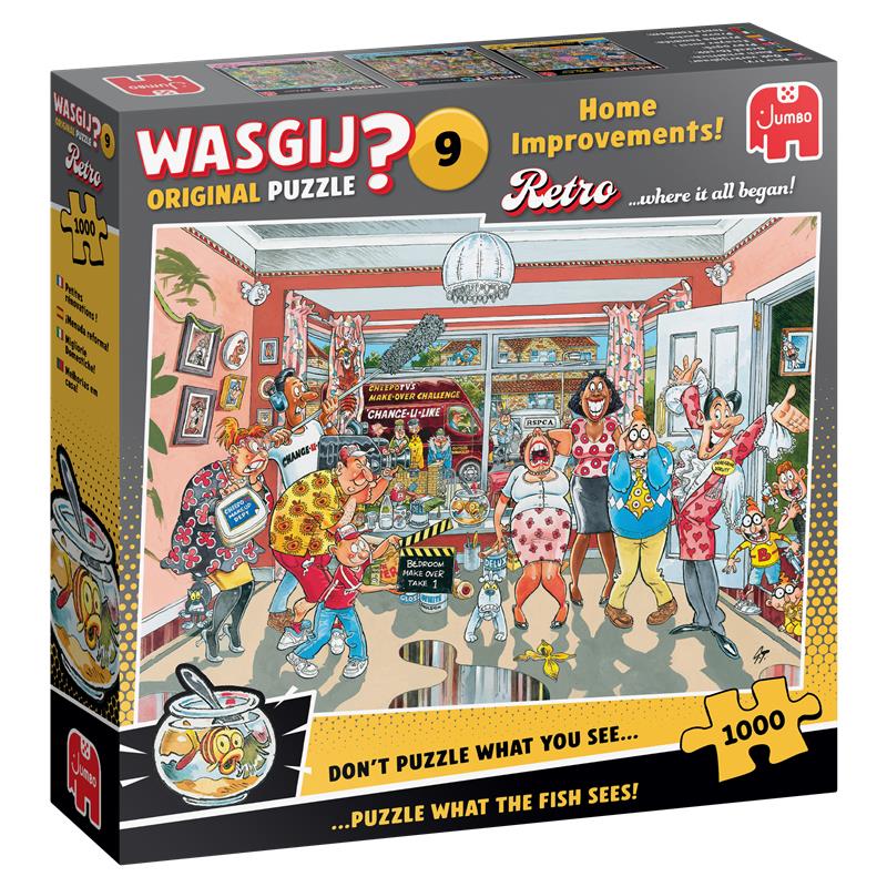 Wasgij Retro Original 9 Home Improvements 1000 Piece Jigsaw Puzzle ...