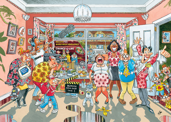 Wasgij Retro Original 9 Home Improvements 1000 Piece Jigsaw Puzzle ...