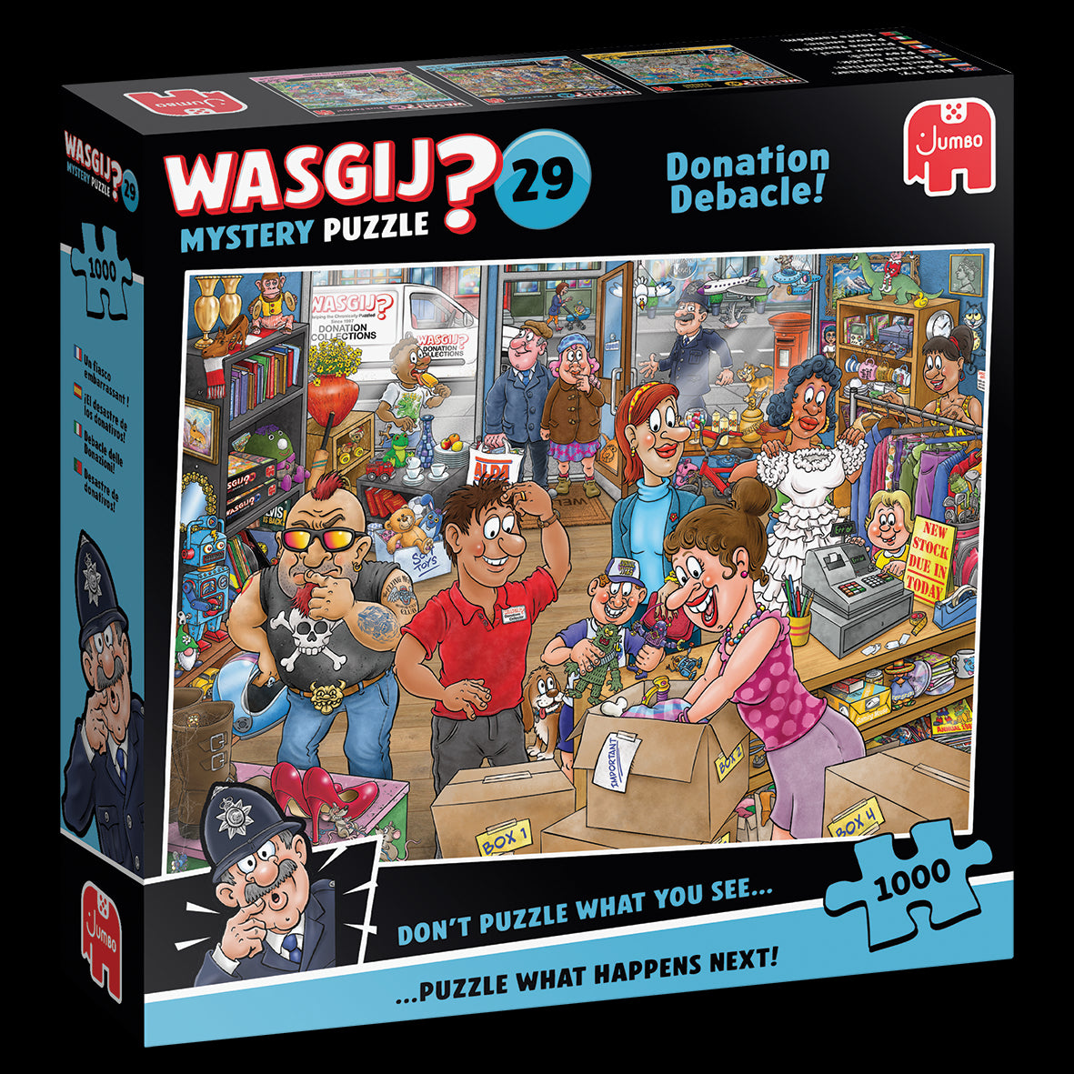 Wasgij Mystery 29 Donation Debacle 1000 Piece Jigsaw Puzzle – All ...